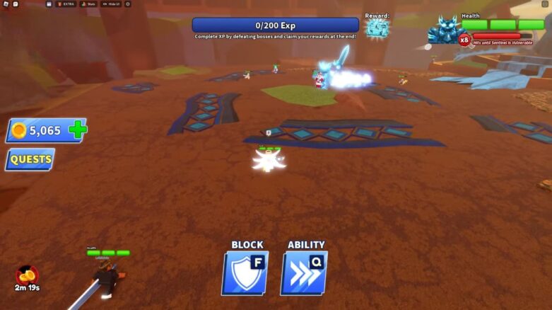 How to Beat Sentinel Boss in Blade Ball - Try Hard Guides