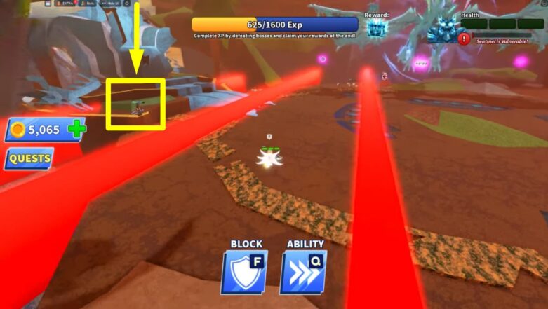 How to Beat Sentinel Boss in Blade Ball - Try Hard Guides