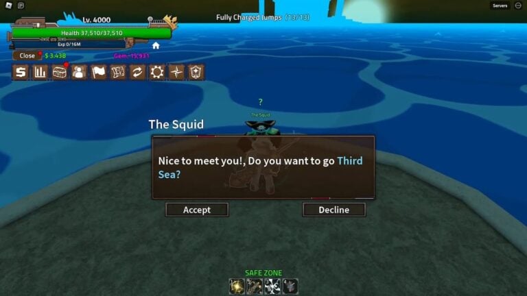 How to Get to Third Sea in King Legacy - Try Hard Guides