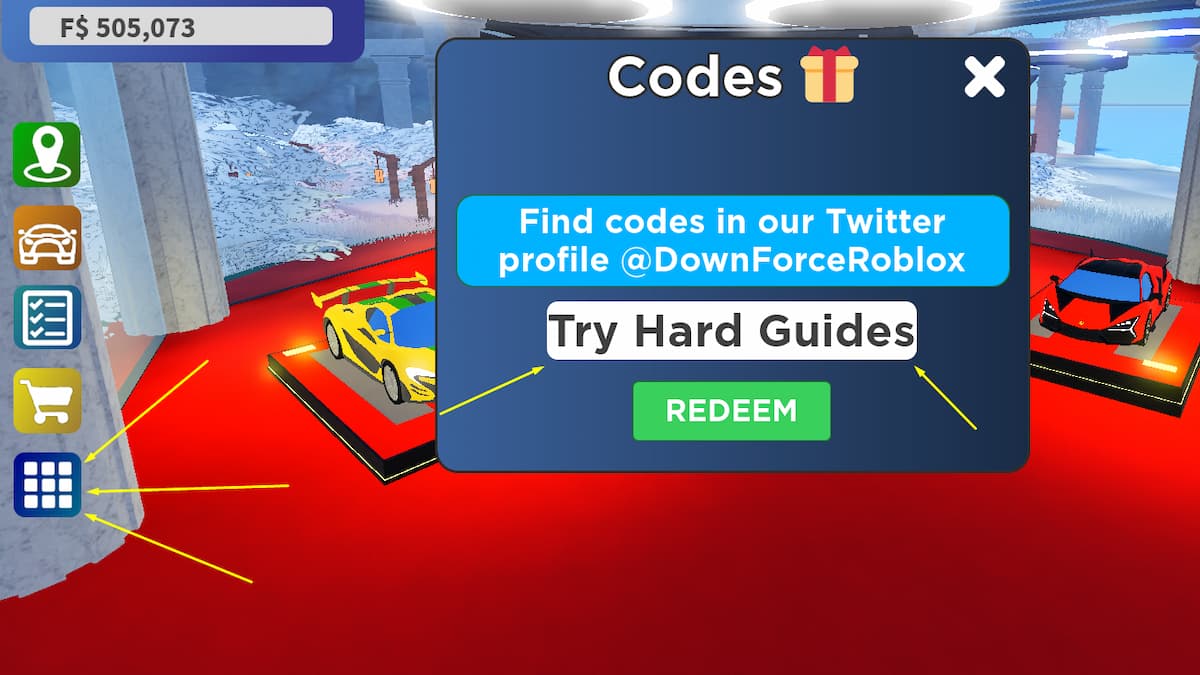 DownForce Stunt Driving Codes for May 2026: Free Cash! - Try Hard Guides