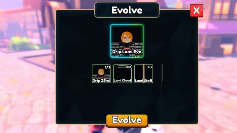 How to Evolve Drip Zami in Anime Last Stand - Try Hard Guides