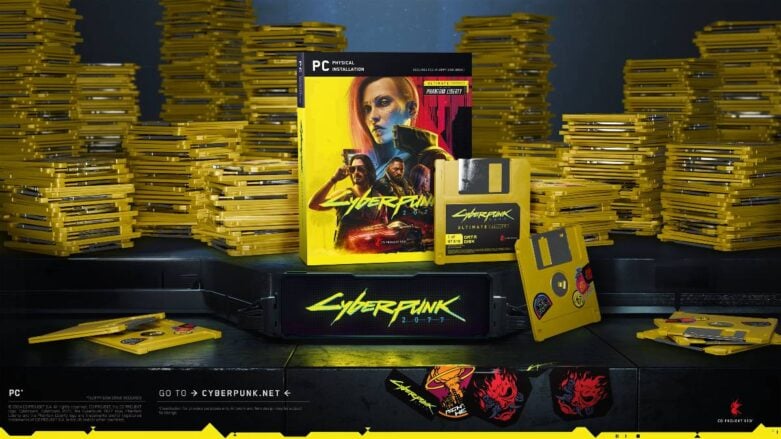 Cyberpunk 2077 April Fools’ Joke 2024: Floppy Disk Port Announcement ...