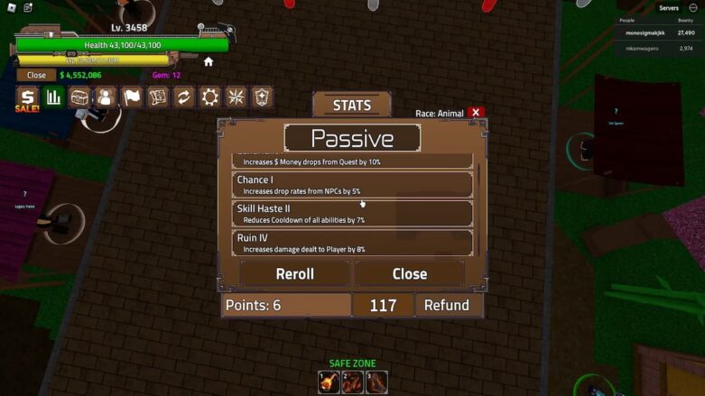 How to Get Passives in King Legacy (Passive Tree Guide) - Try Hard Guides