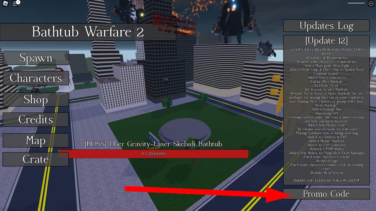 Bathtub Warfare 2 Codes [Update 14] (June 2026) - Try Hard Guides