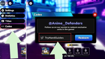 Anime Defenders Codes [Santa Claus] (May 2026) - Try Hard Guides
