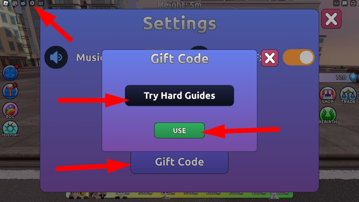 Only Up Obby Codes [🔥New] (October 2025) - Try Hard Guides