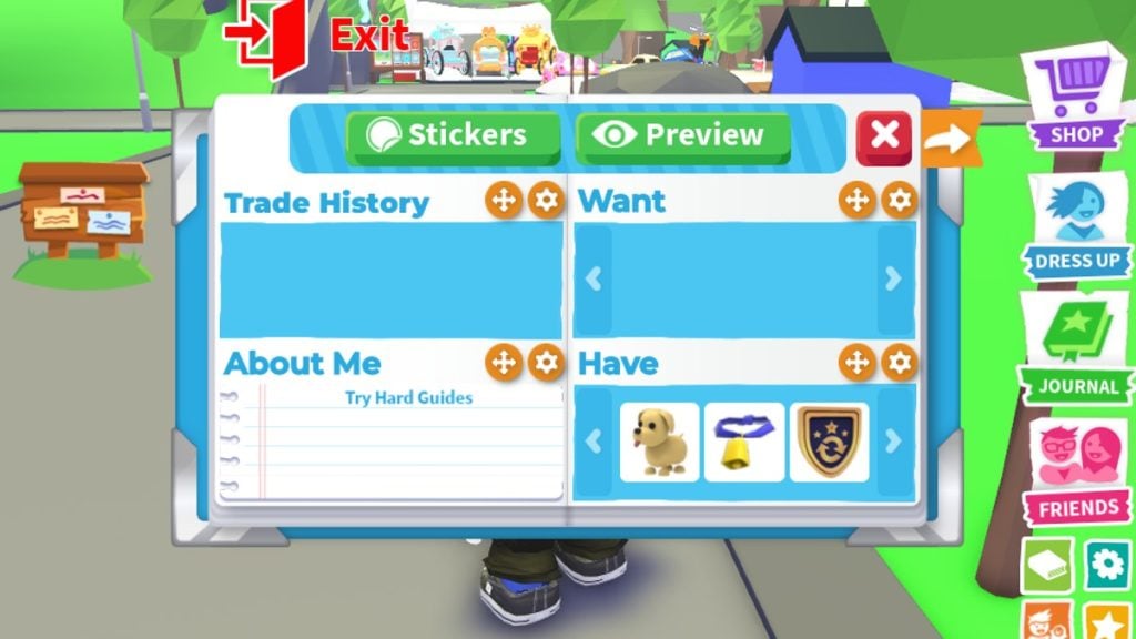 Adopt Me Profiles - How To Find & Customize - Try Hard Guides