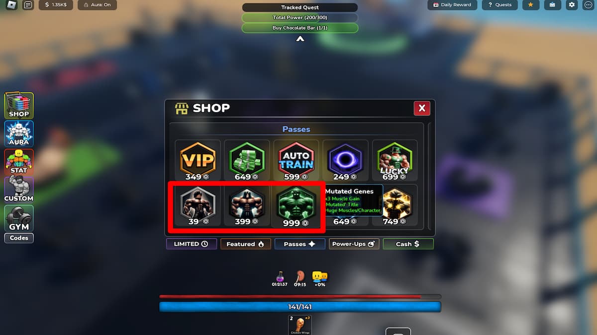 How to Get Body Alters in Gym League - Try Hard Guides