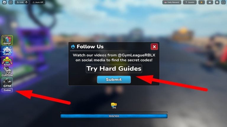 Gym League Codes [Upd] (January 2026) - Try Hard Guides