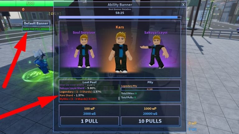 How to Get Kars Ability in A Universal Time (AUT) - Try Hard Guides