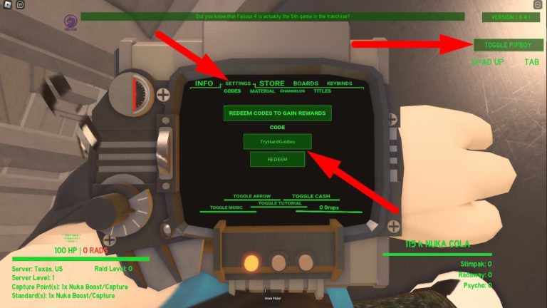 Fallout Tycoon Codes (May 2026) - Try Hard Guides