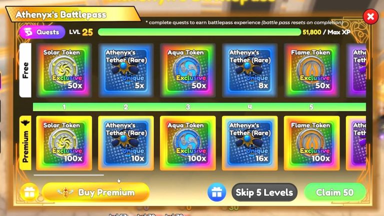 How to Get Athenyx Tethers in Anime Defenders - Try Hard Guides