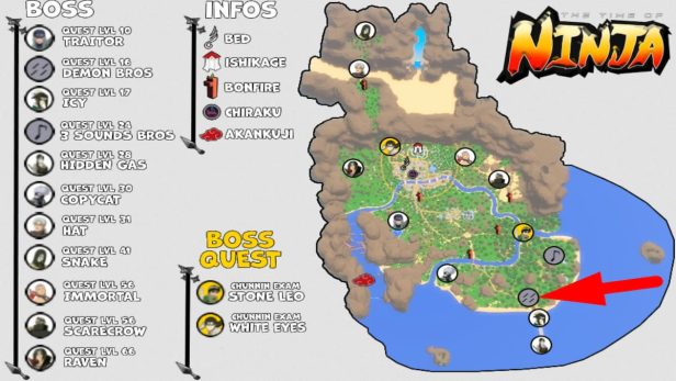 The Time of Ninja All Weapon Location & Drops Guide - Try Hard Guides