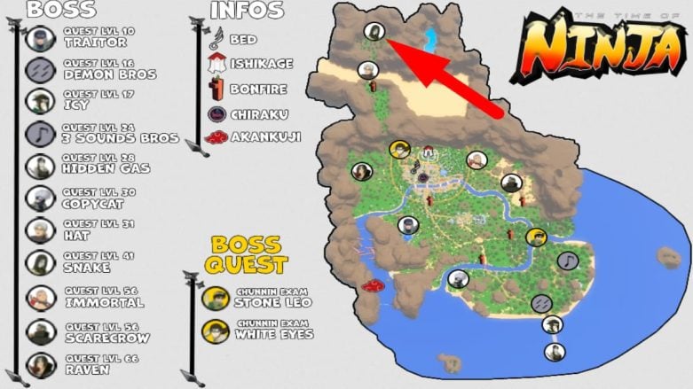 The Time of Ninja Accessory Locations & Drops Guide - Try Hard Guides