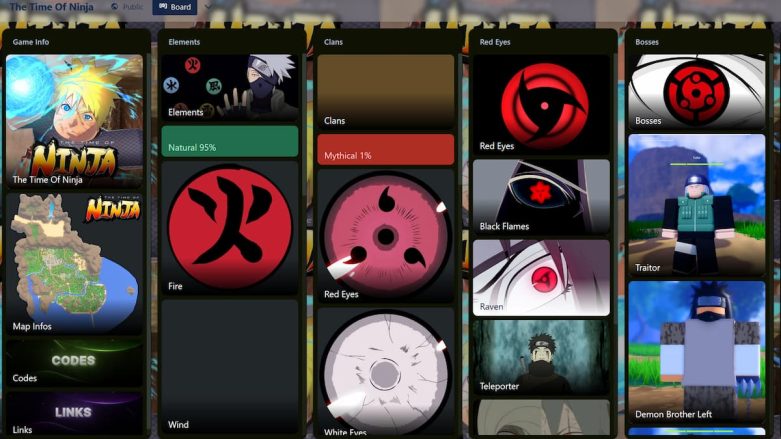 Ninja Time Trello Link, Discord, & Game Page - Try Hard Guides