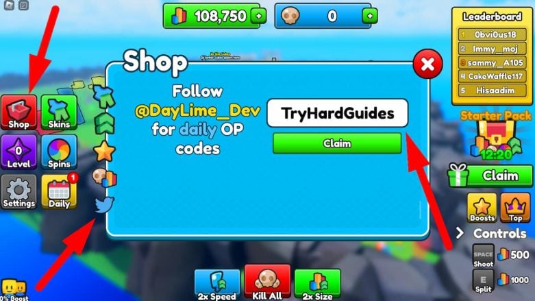 Biggest Cube Simulator Codes (December 2025) - Try Hard Guides