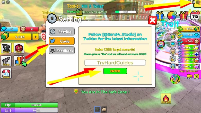 Toilet Fighter Simulator Codes [Upd 1.8] (May 2026) - Try Hard Guides