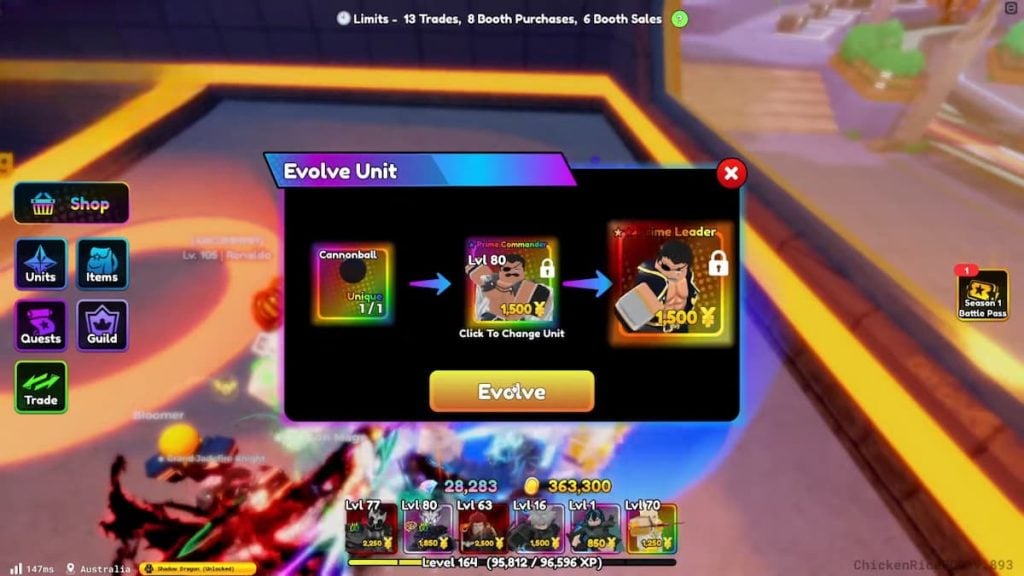 All Double Evolutions in Anime Defenders - Try Hard Guides