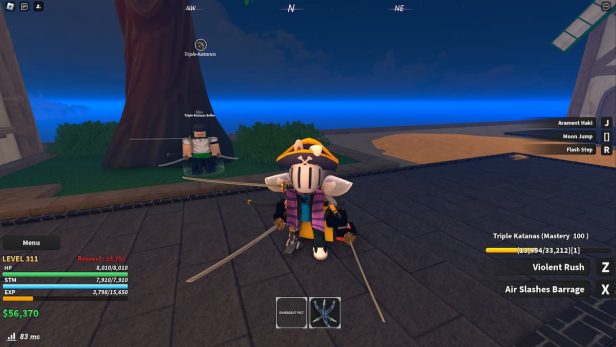 How to Unlock Triple Katanas in Jujutsu Piece - Try Hard Guides