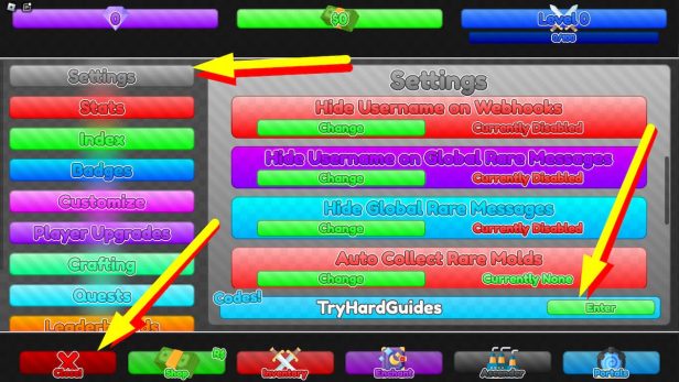 Sword Factory GUI Codes [Update 9] (May 2026) - Try Hard Guides