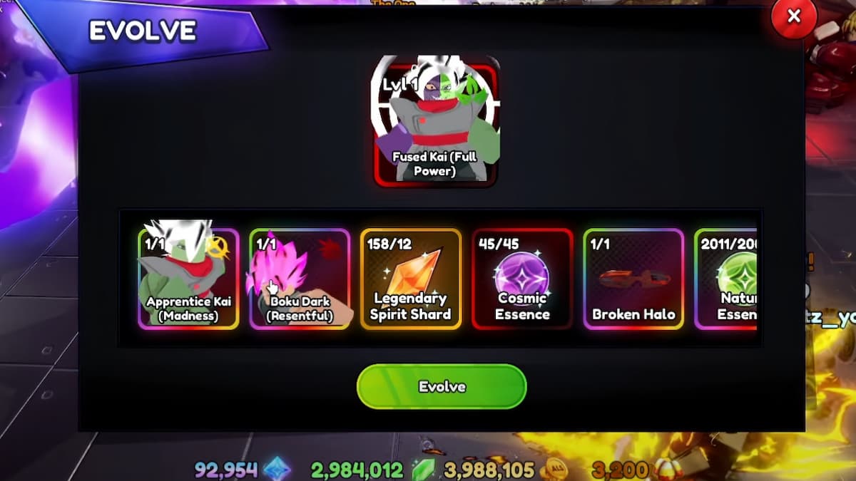 Anime Last Stand Fused Kai (Full Power) Guide - How to Fuse - Try Hard ...