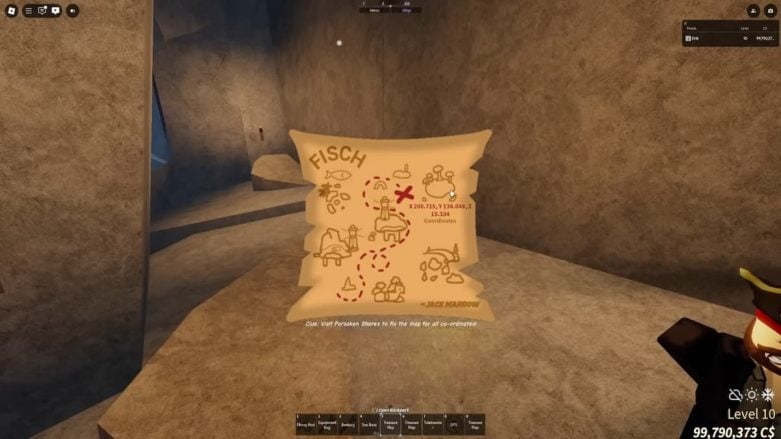 Fisch Treasure Maps Guide - How to Get, Fix & Treasure Chest Rewards ...