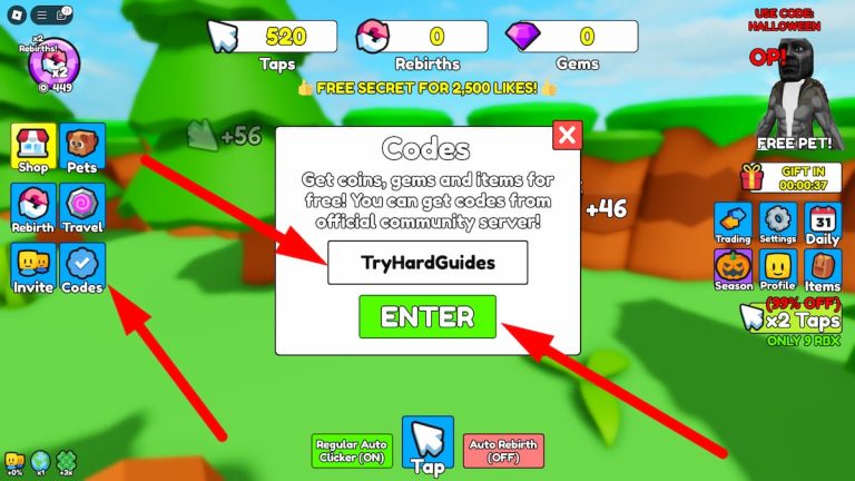 Clicking Universe Codes [Christmas] (May 2026) - Try Hard Guides