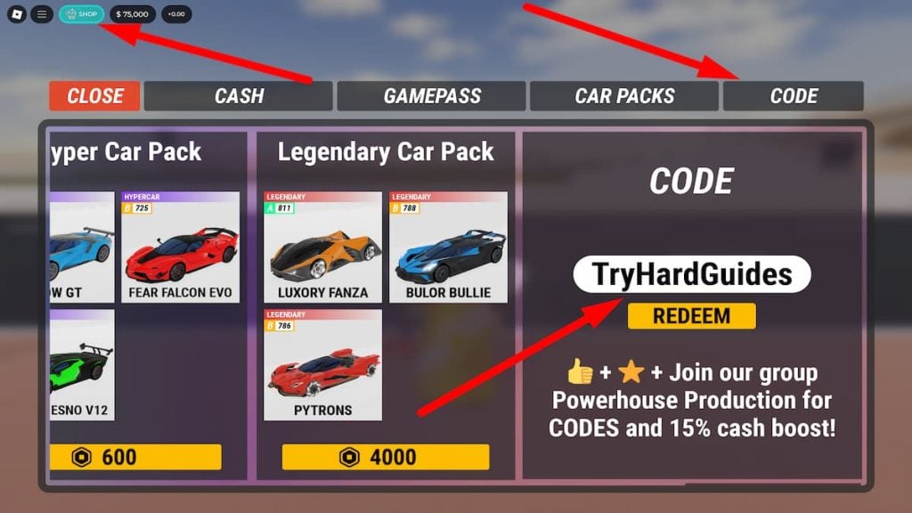 Drive X Codes [Upd] (December 2025) - Try Hard Guides