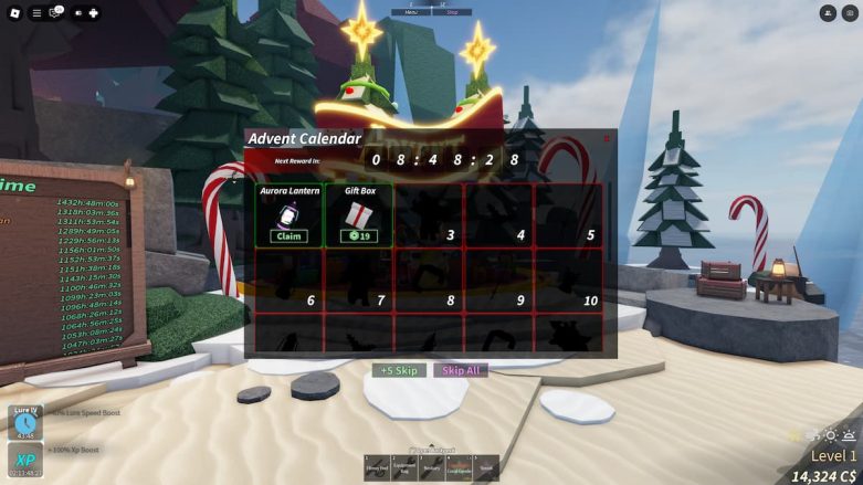 Fisch Advent Calendar Rewards Guide [Fischmas] - Try Hard Guides