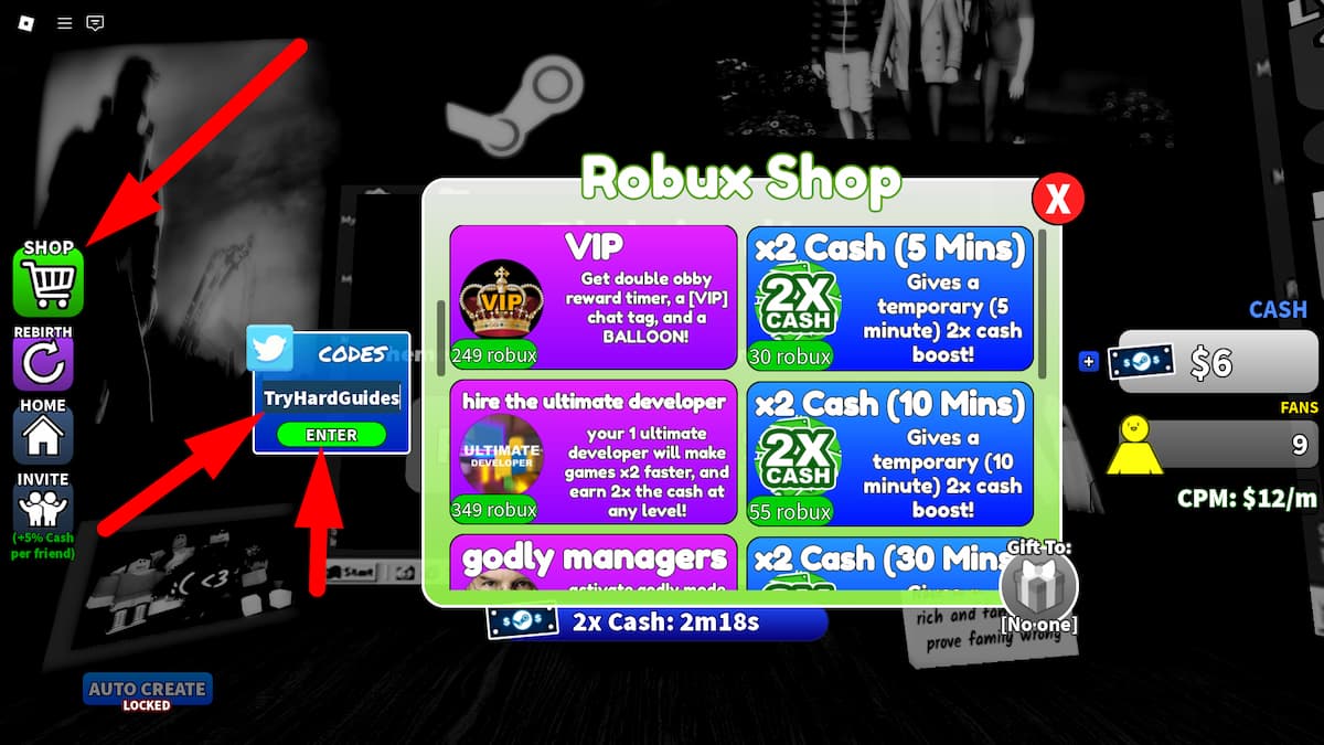 Make Games to Become Rich and Famous Codes (December 2025) - Try Hard ...