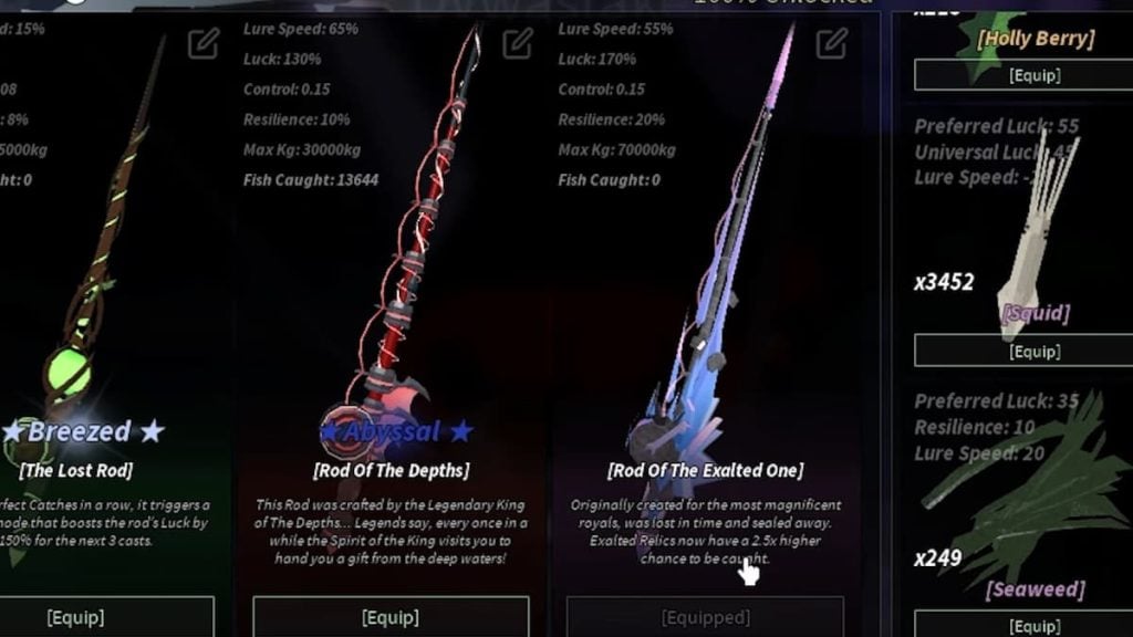 Fisch Rod of the Exalted One Rod Guide - How to Get - Try Hard Guides