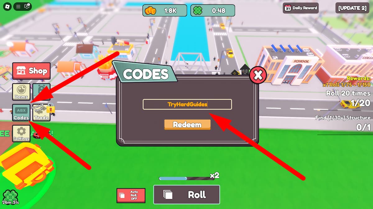 City RNG Tycoon Codes [Update 4] (May 2026) - Try Hard Guides