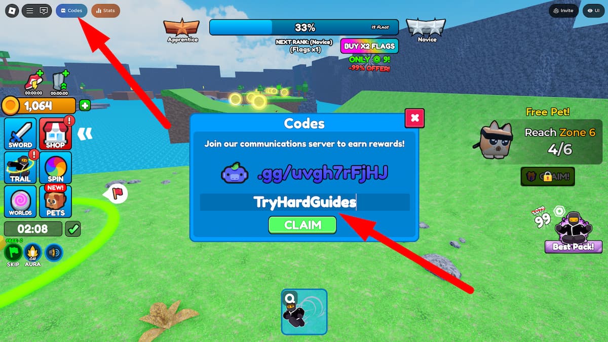 Ninja Parkour Codes [Event] (May 2026) - Try Hard Guides
