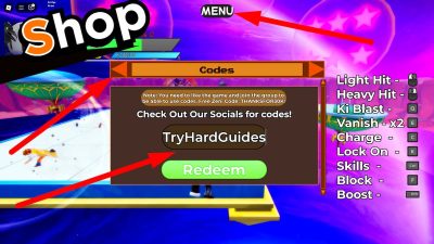 Saiyan Surge Codes [Bosses] (February 2026) - Try Hard Guides