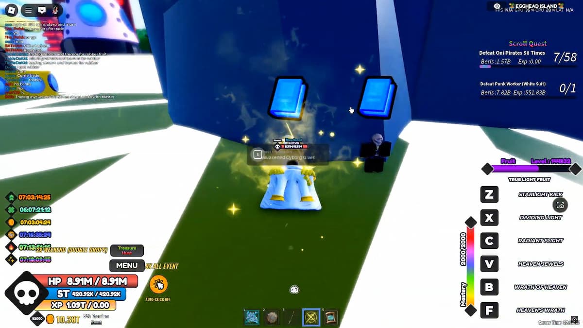 One Fruit Simulator Awakened Cyborg Style Guide - How to Unlock It ...