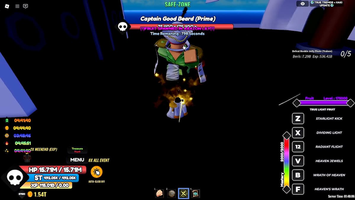 How to Get Observation V2 Haki in One Fruit Simulator - Try Hard Guides