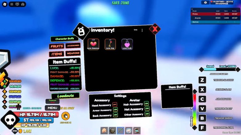 One Fruit Simulator Awakening Love Fruit Guide - Try Hard Guides