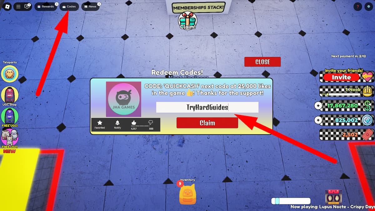 Claw Machine Master Codes [Collect Toys] (December 2025) - Try Hard Guides