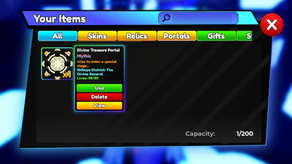 Anime Adventures Divine Treasure Portal Guide - How to Get - Try Hard ...