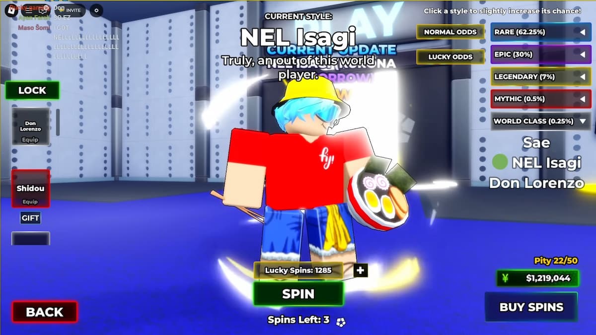 How to Get Nel Isagi in Blue Lock Rivals - Try Hard Guides