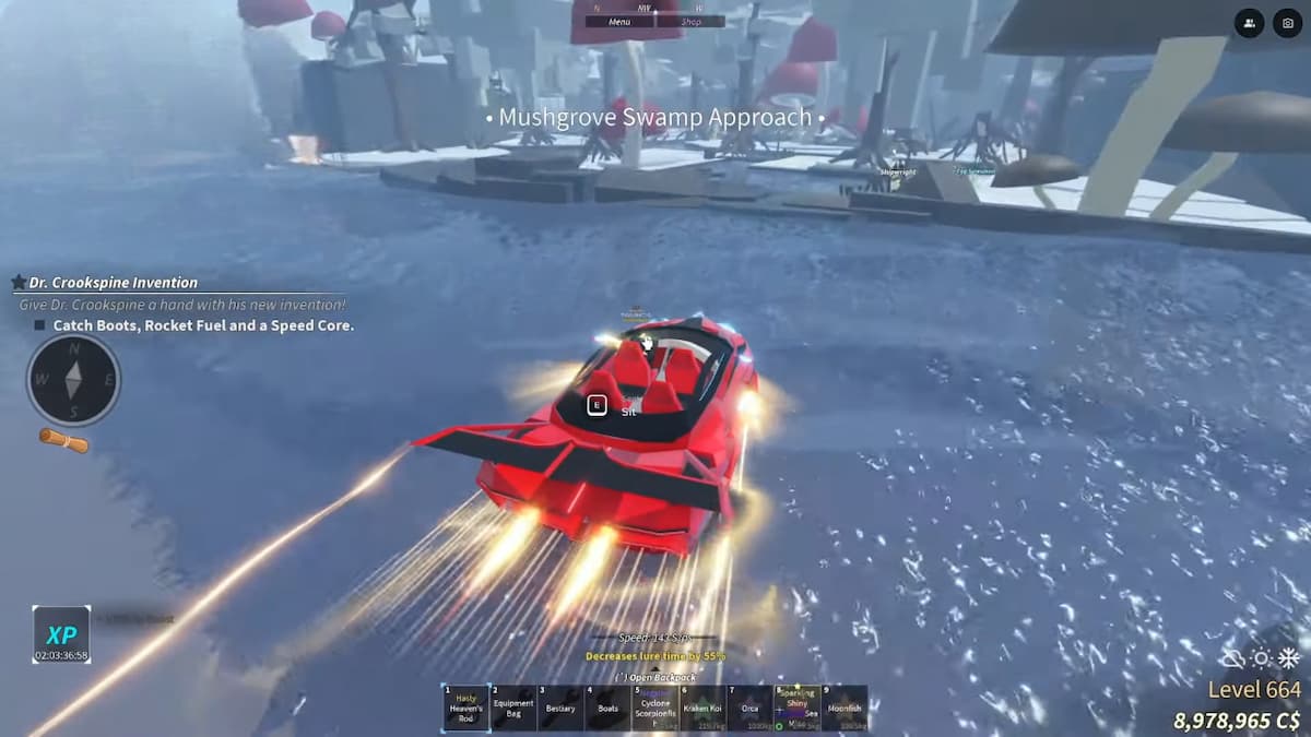 How to Get Secret Rocket Fuel in Fisch - Try Hard Guides