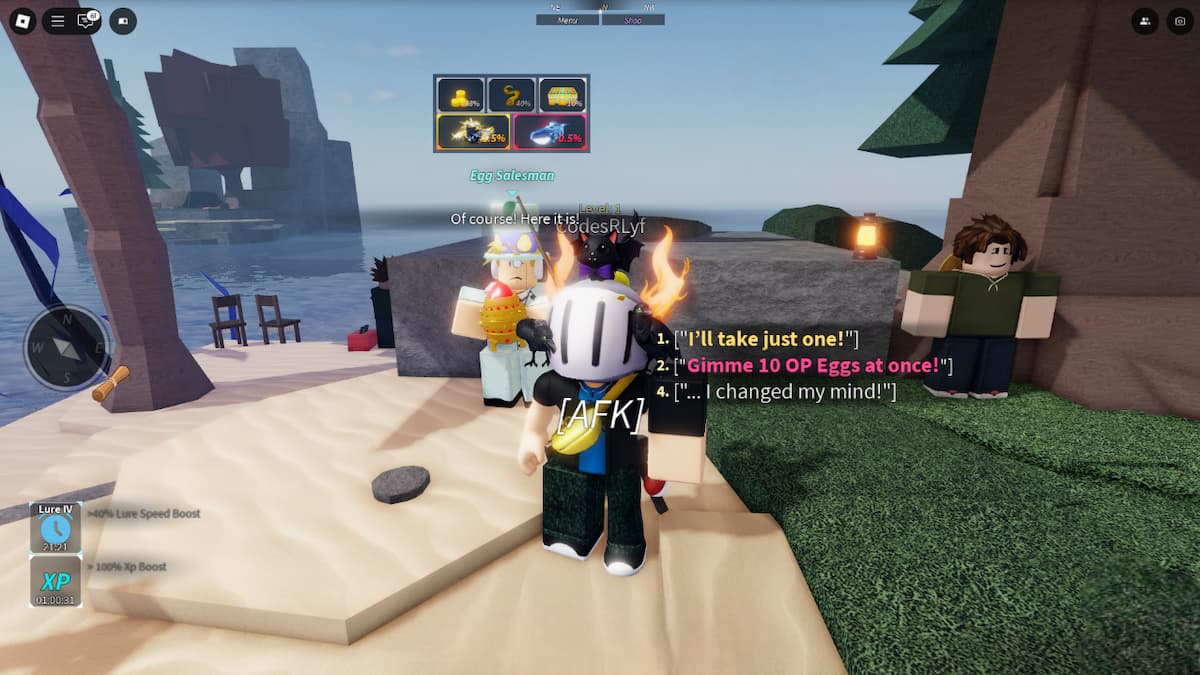 Fisch Complete Egg Guide - How to Get, Merchant Locations, & All ...