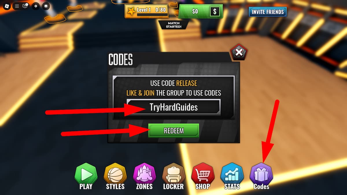 Basketball Zero Codes [Upd] (October 2025) - Try Hard Guides