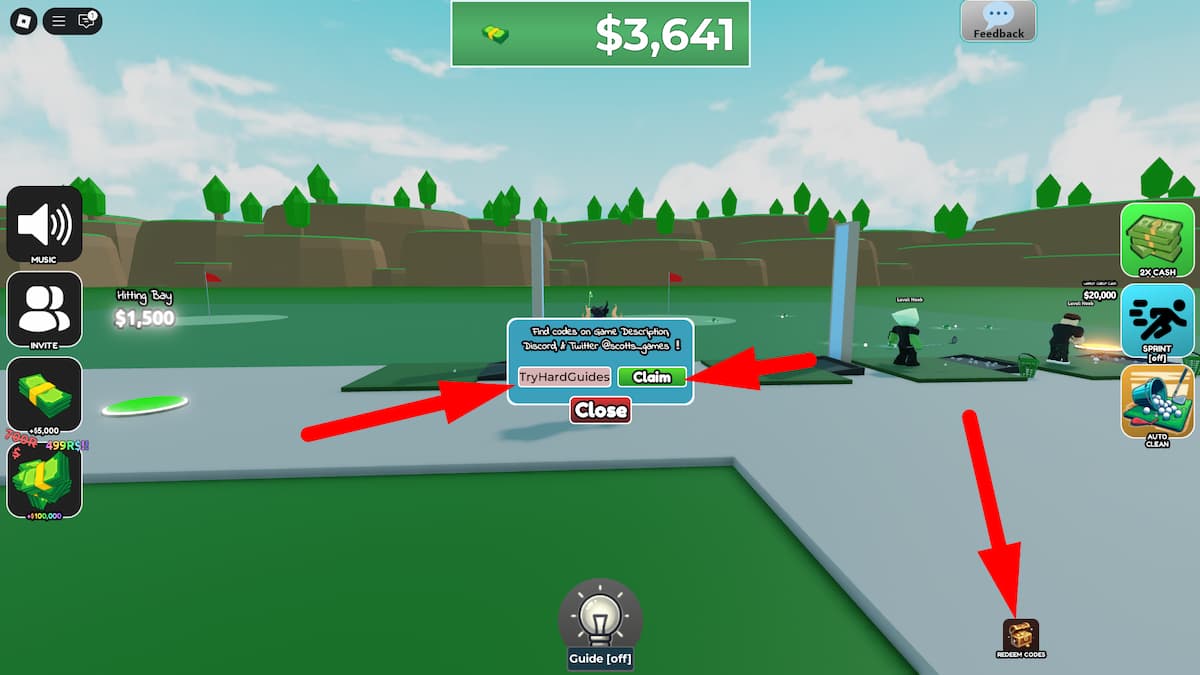 Golf Range Tycoon Codes [Beta] (December 2025) - Try Hard Guides