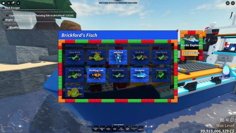 Fisch LEGO Event Quest Guide - All Fish, Studolodon, & Arctic Explorer ...