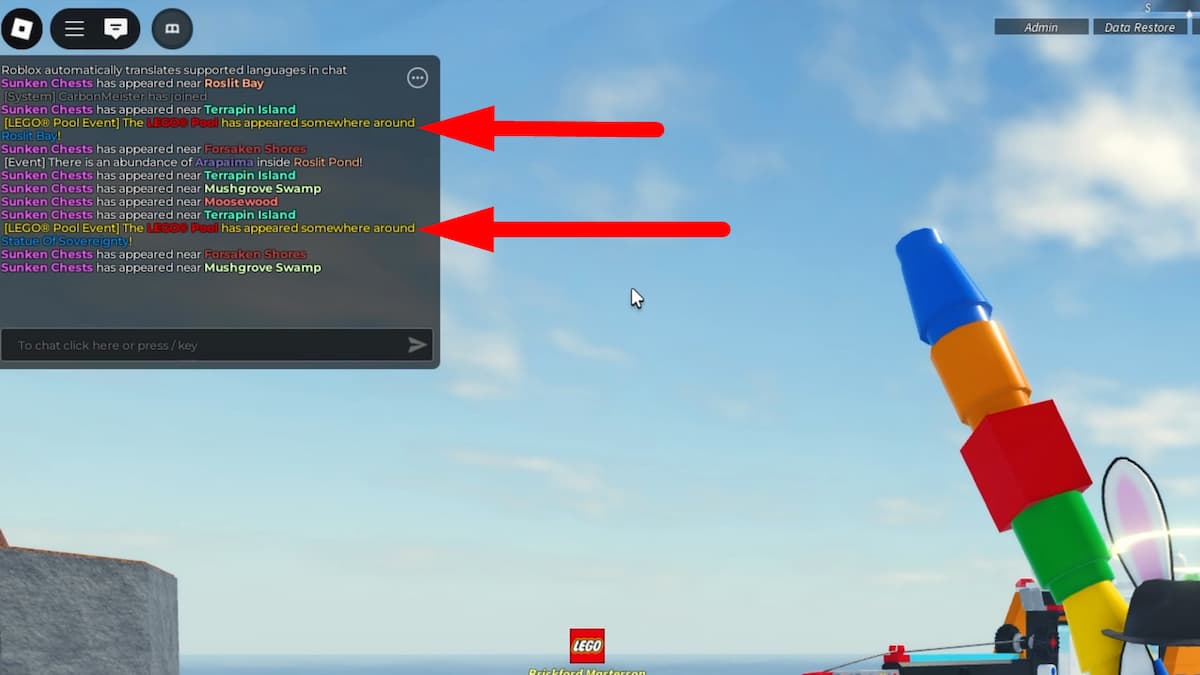 Fisch LEGO Event Quest Guide - All Fish, Studolodon, & Arctic Explorer ...