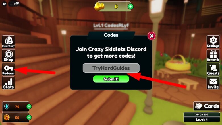 Crazy Skidlets Codes [Alpha] (June 2026) - Try Hard Guides