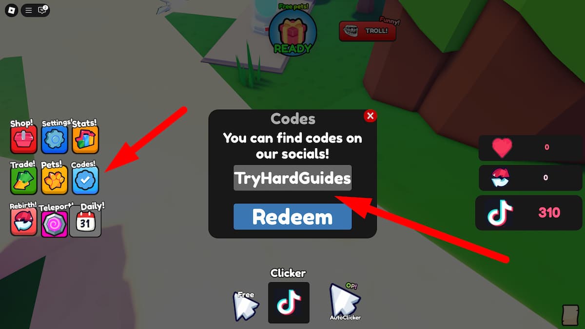 TikTok Clicker Codes [Jobs] (November 2025) - Try Hard Guides
