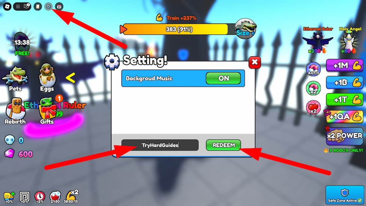 Brainrot Fighting Codes [New Char] [Trade] (June 2026) - Try Hard Guides