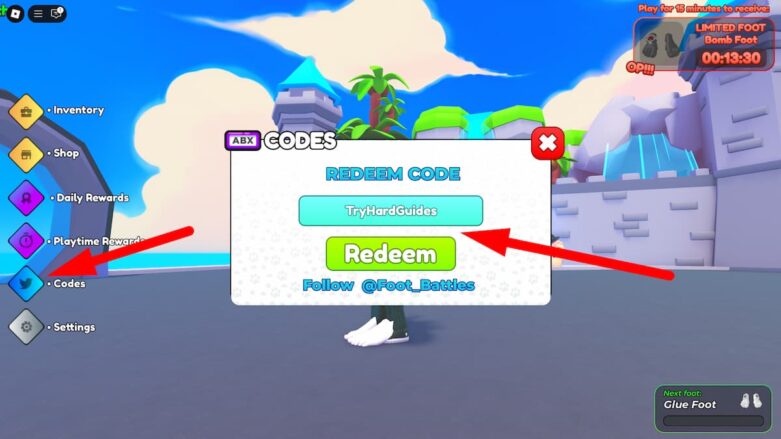 Foot Battles Codes [Upd] (May 2026) - Try Hard Guides